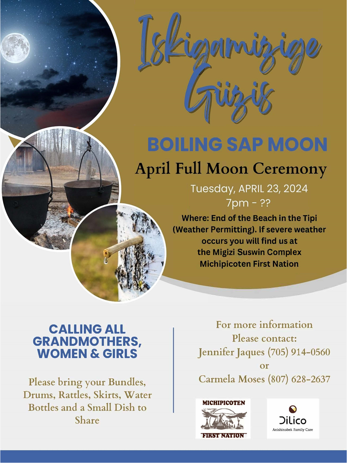 April Full Moon Ceremony MFN_rev ao 2 | Michipicoten First Nation